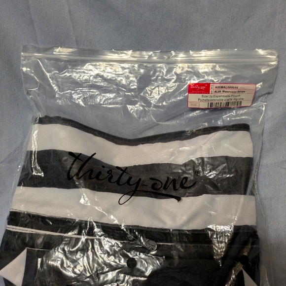 thirty-one | Bags | Thirtyone Black And White Sizeup Expandable Pouch ...